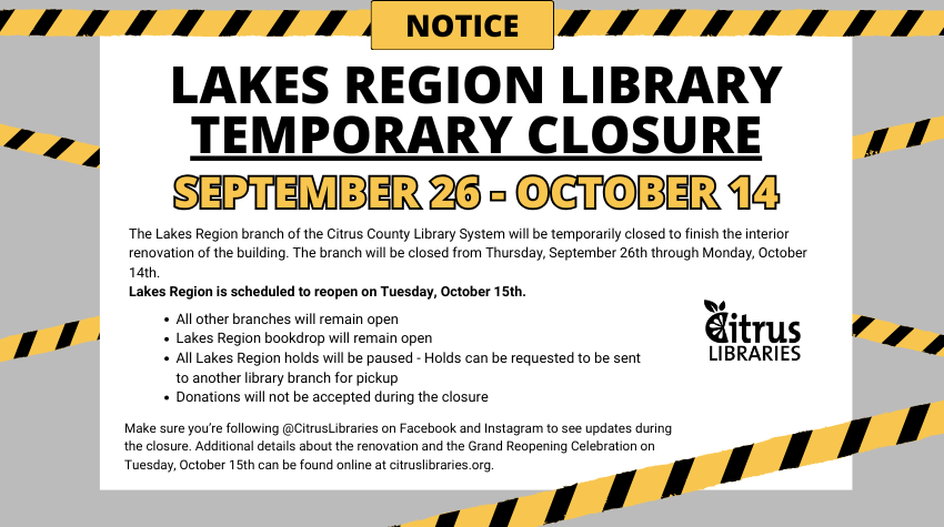 Citrus Libraries - Home Page - Discover. Learn. Engage.